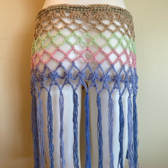 Handmade | Swim | Handmade Crochet Beach Wrap Xss | Poshmark